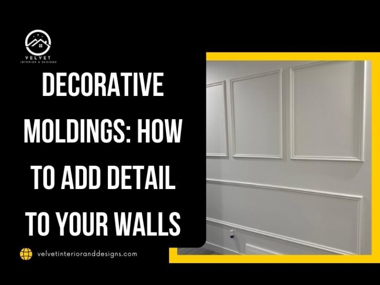 Decorative Moldings: How to Add Detail to Your Walls